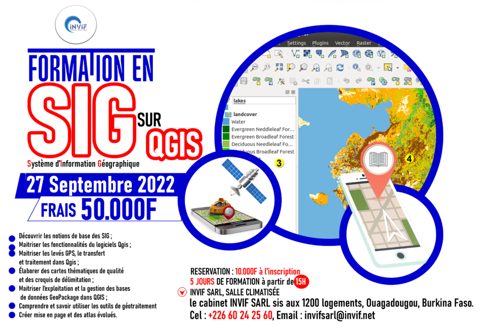 formation en SIG sur QGIS - Ingénierie Vision Future